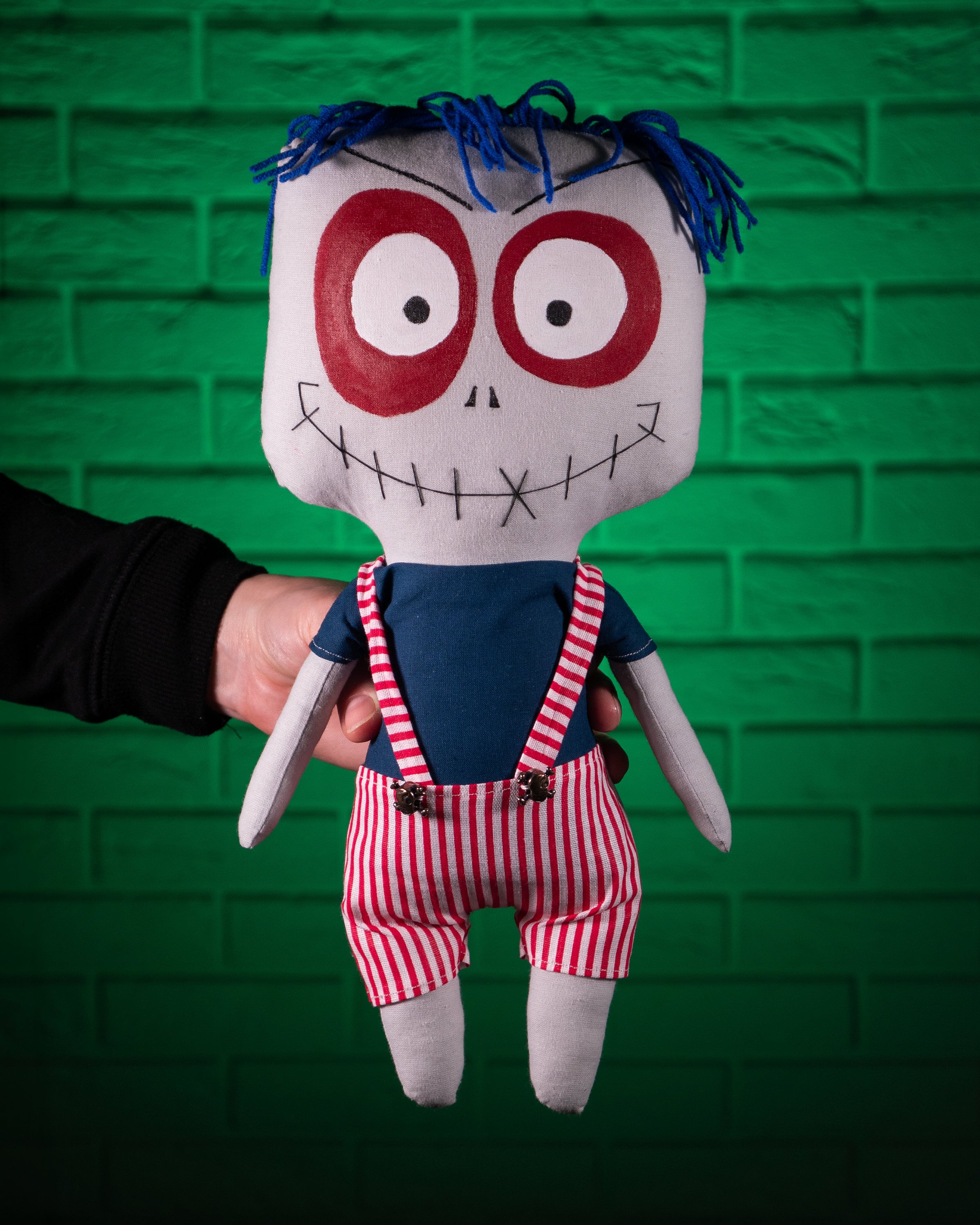 Creepy Cute Rag Art Weird Goth Unique Spooky Doll - Etsy