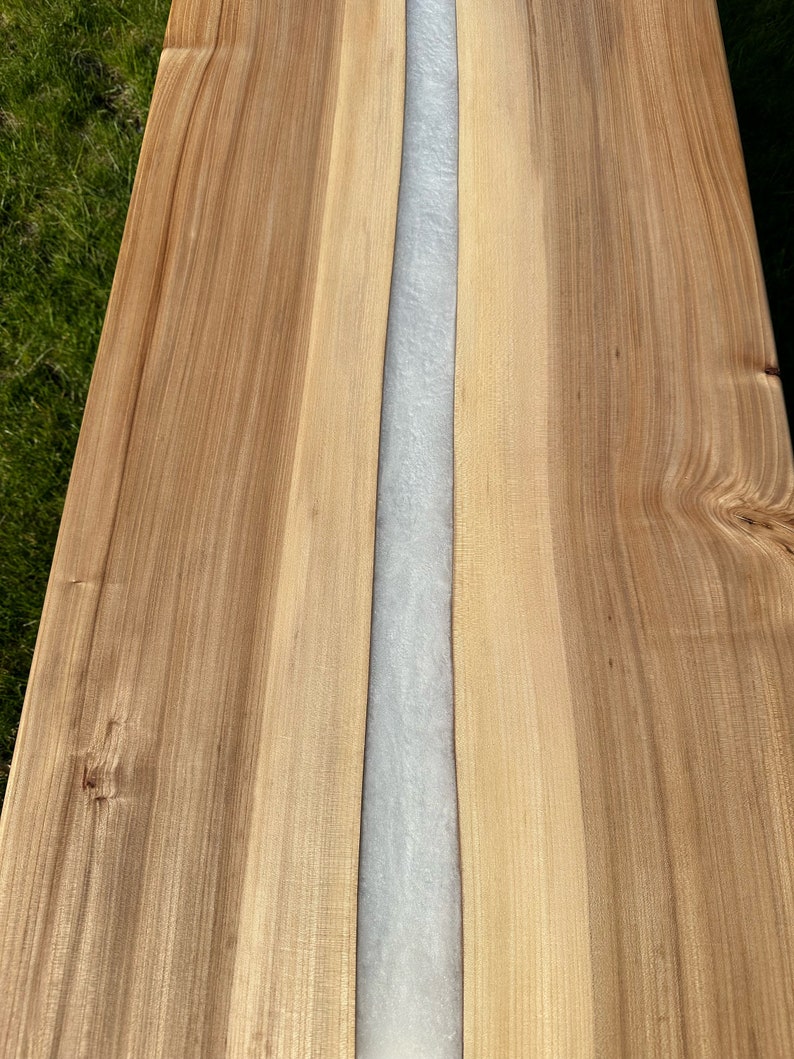 Elm Live Edge River Table - Etsy