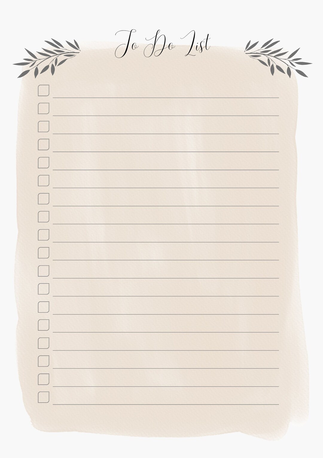 To List. Simple. Aesthetic. Organise - Etsy