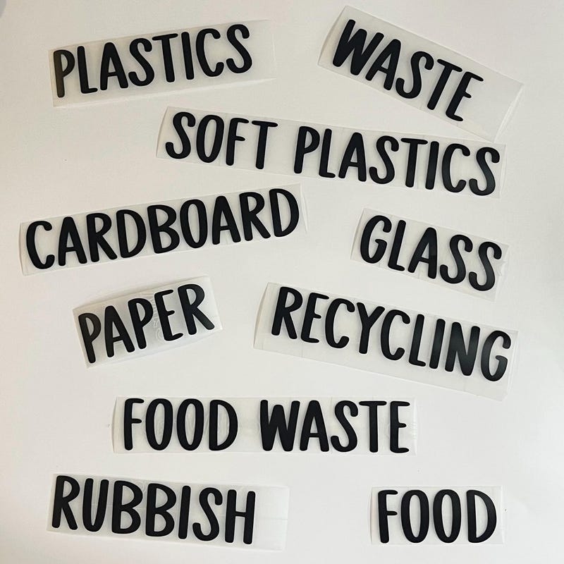 Fancy Lettering Decals - Etsy UK