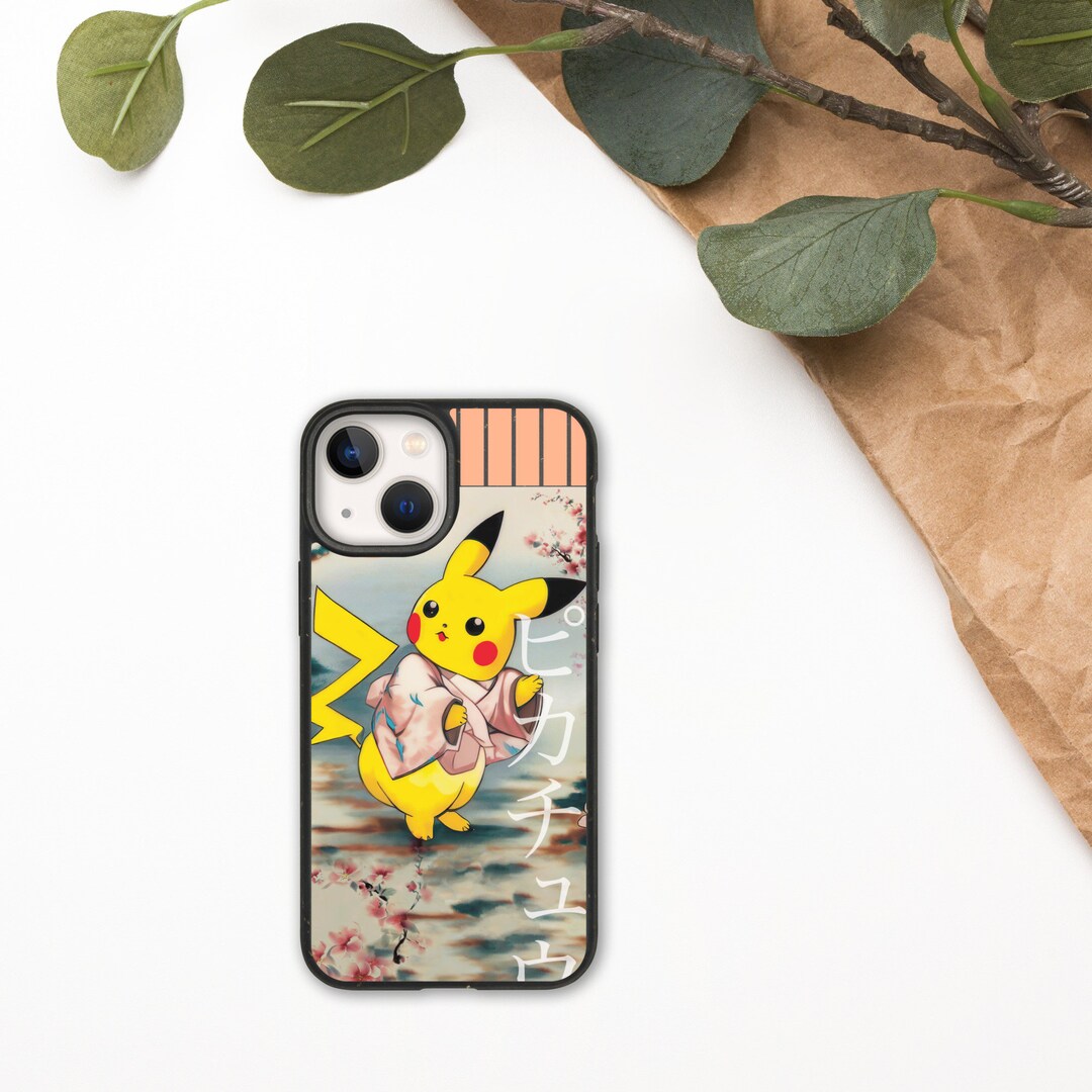 UKIYO-E Style Pikachu Phone Case - Etsy