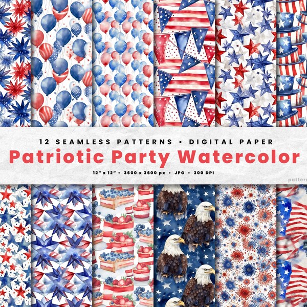 Patriotic Scrapbook - Etsy