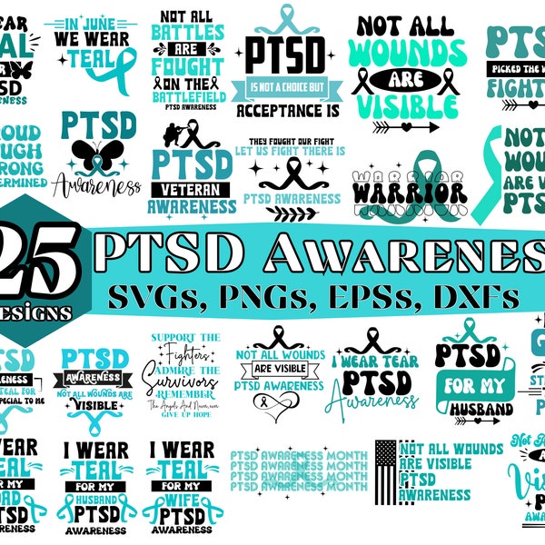 Ptsd Svg - Etsy