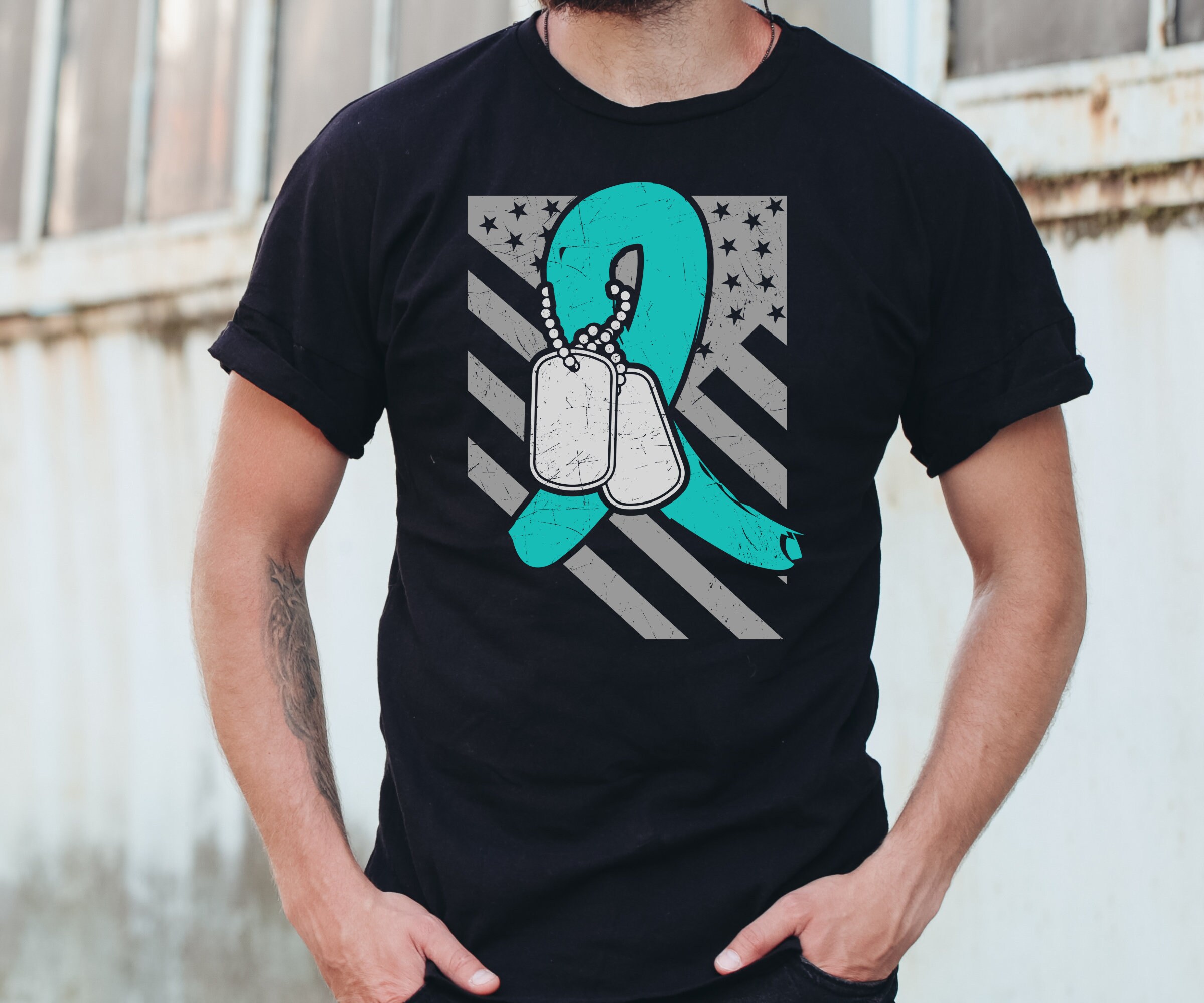 PTSD Awareness SVG Bundle: Teal Ribbon Designs (digital Download) - Etsy