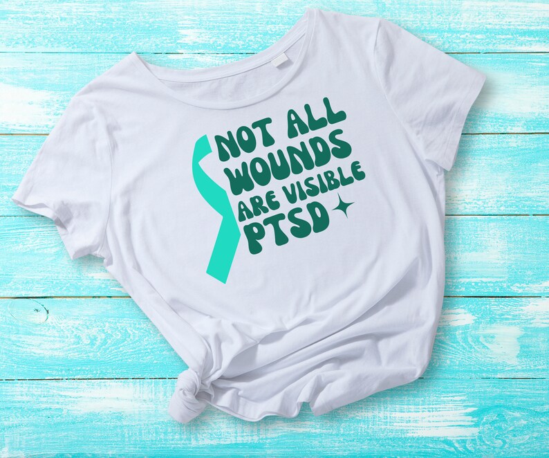 PTSD Month Awareness SVG Saying Bundle of 25, Veteran Mental Health ...