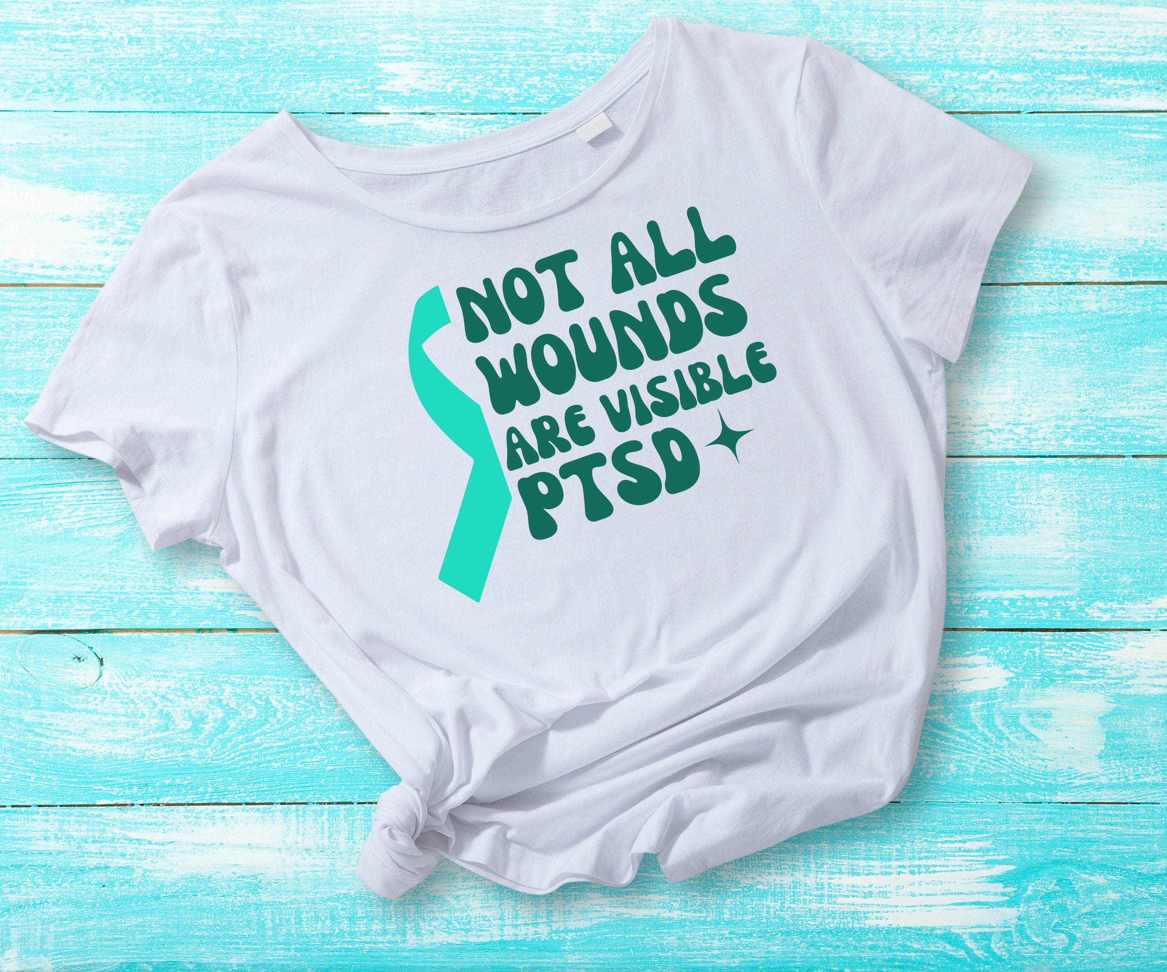 PTSD Month Awareness SVG Saying Bundle of 25, Veteran Mental Health ...