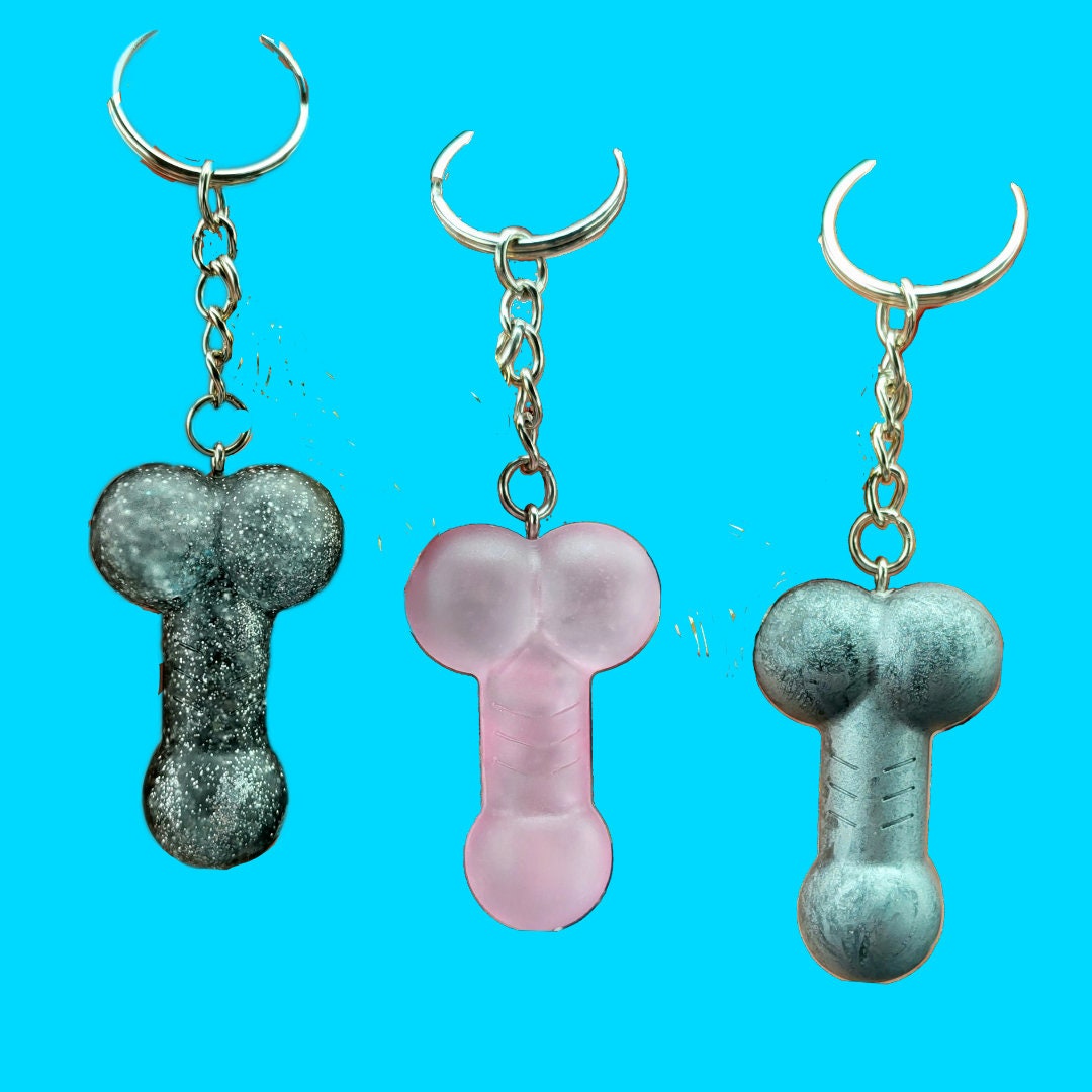 Penis Keychain Mult Colors Adult Content Inappropriate Bachelor ...
