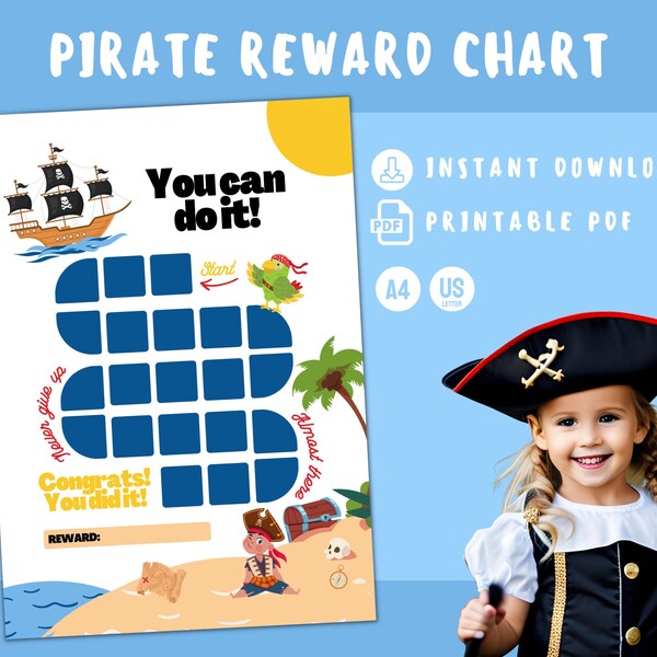 Kids Reward Chart - Etsy