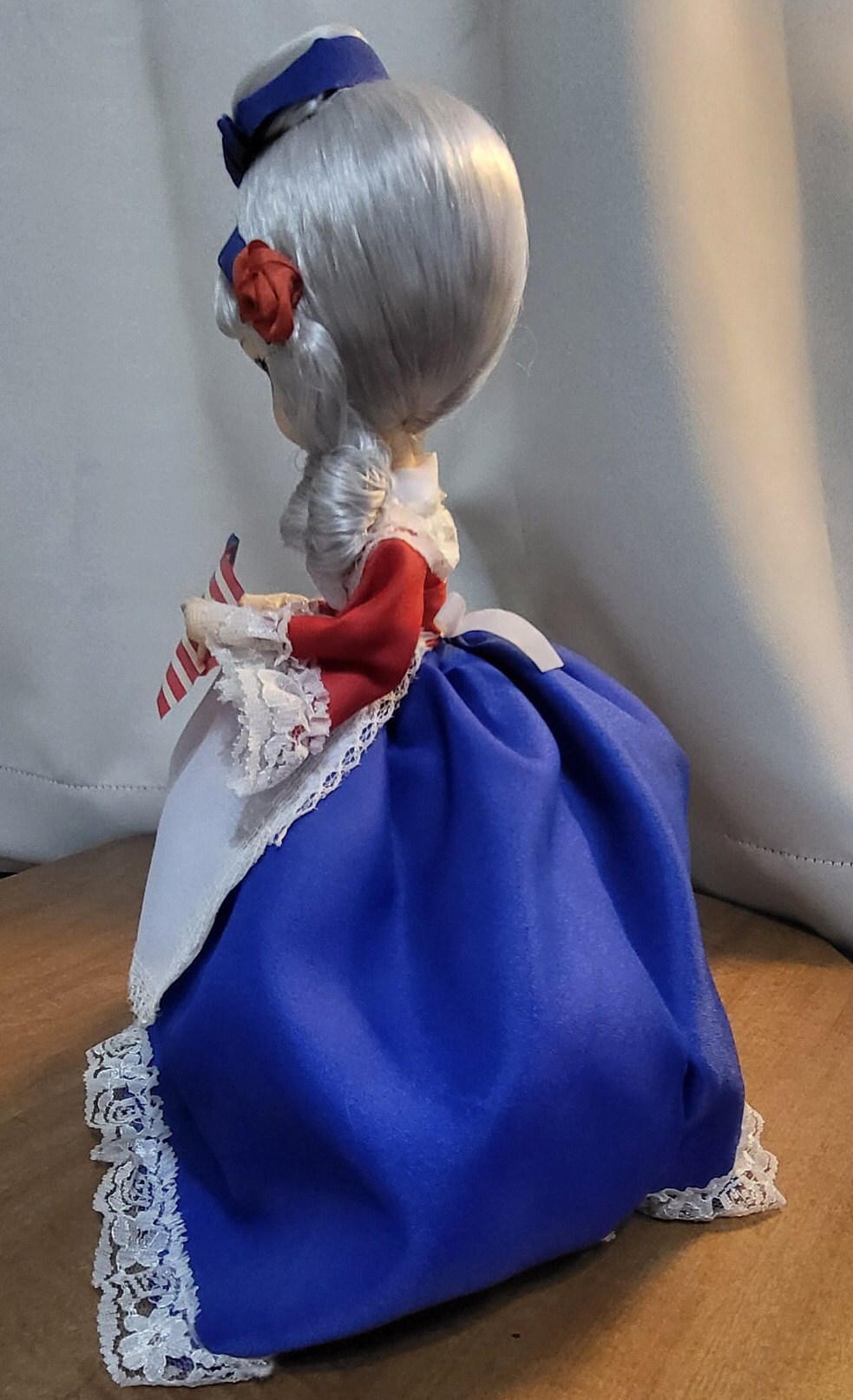 Vintage 1970's Bradley Betsy Ross Collectible Red White & Blue ...