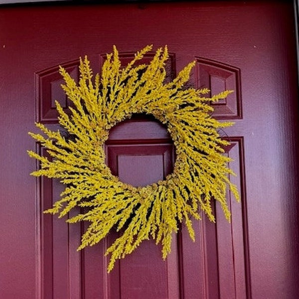 Yellow Wreath - Etsy