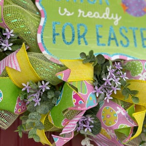 Easter Wreath, Easter Chick Wreath, Easter Decoration, Spring Wreath - Etsy