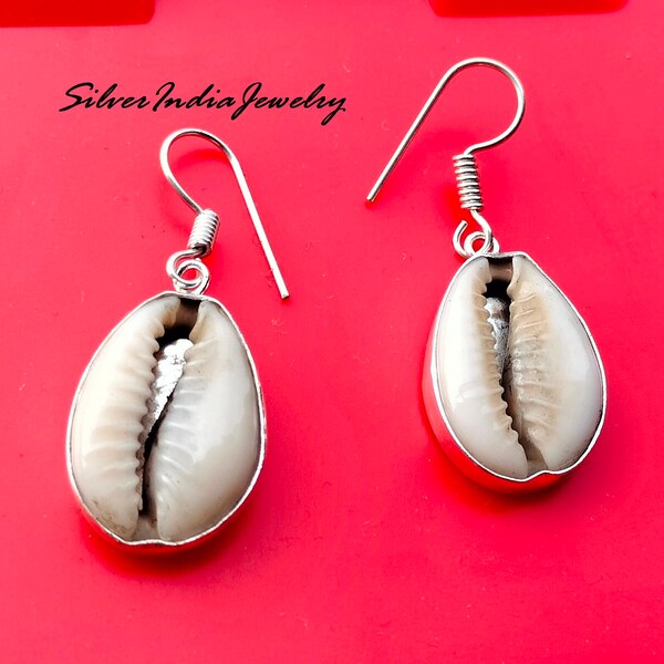 White Shell Earrings - Etsy