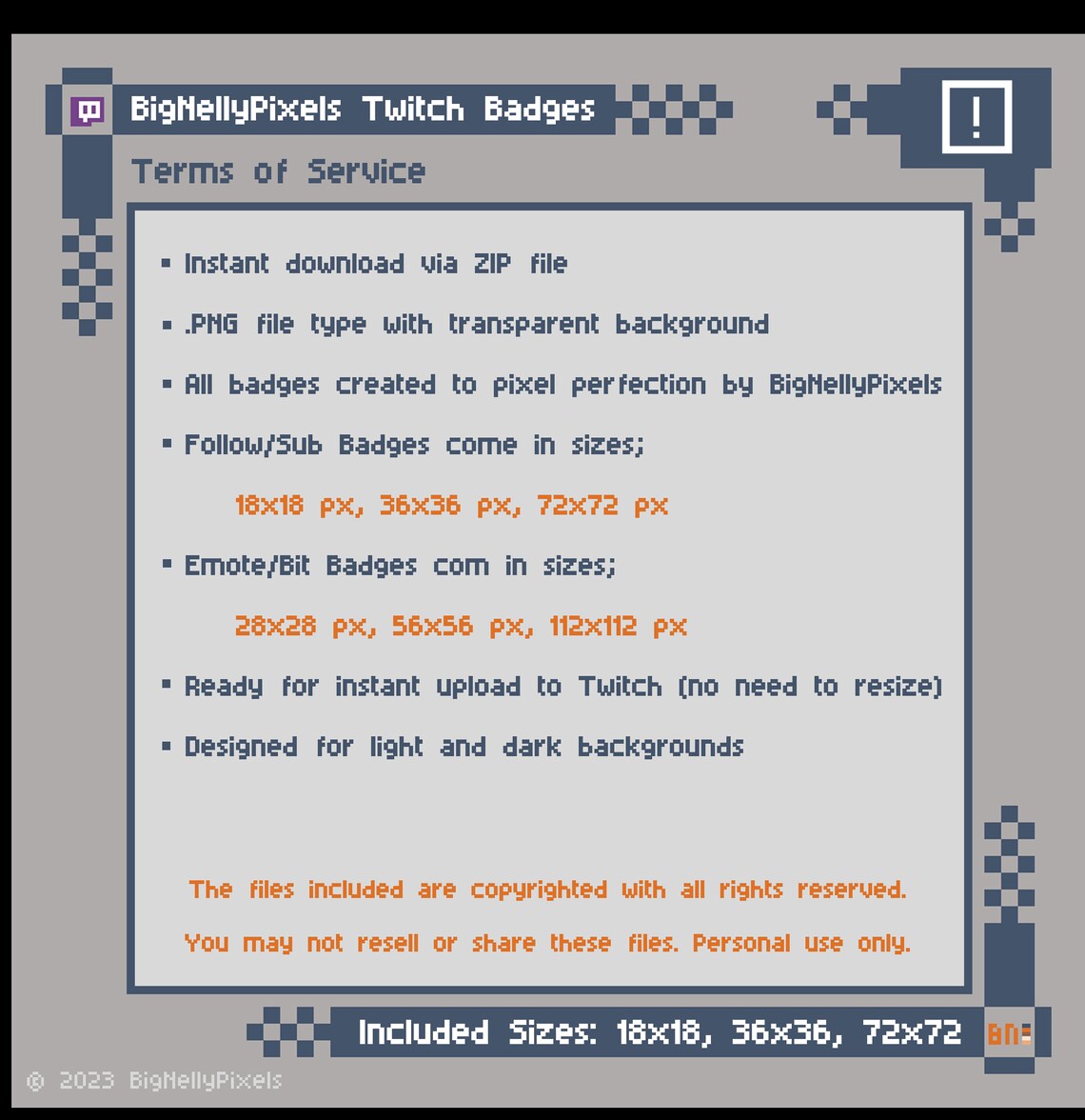 BN011 Fantasy Shield Icons Twitch, Kick, Youtube Streamer Sub/follower ...