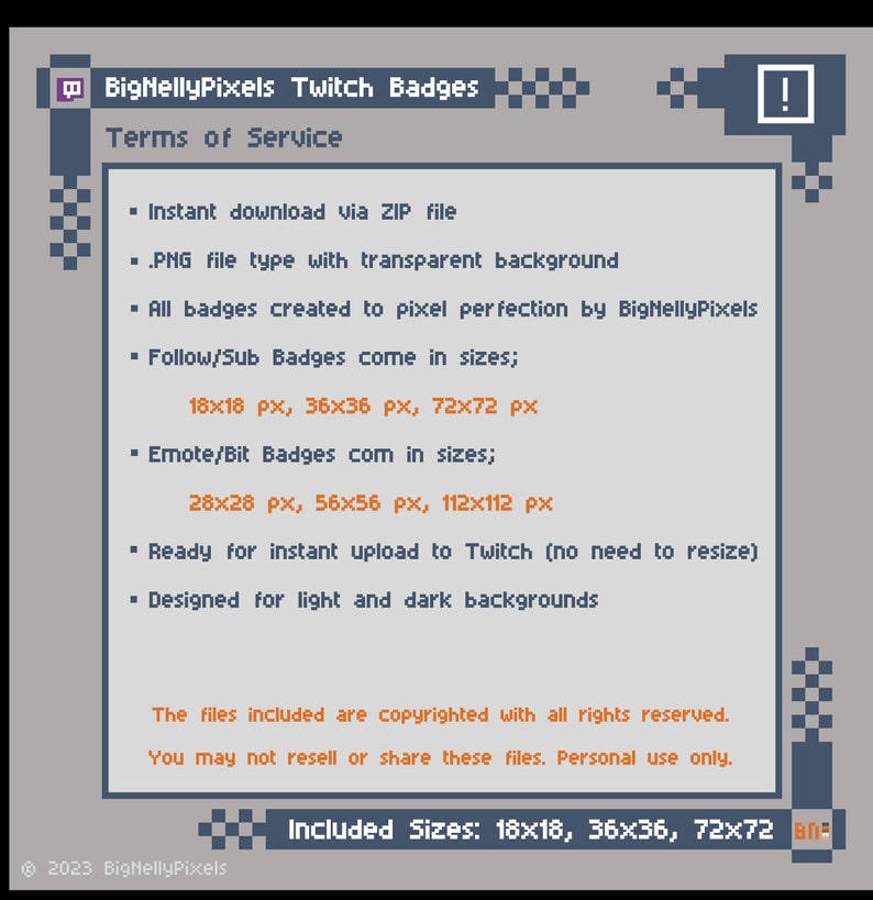 BN009 Fantasy Sword Sprites Twitch, Kick, Youtube Streamer Sub/follower ...