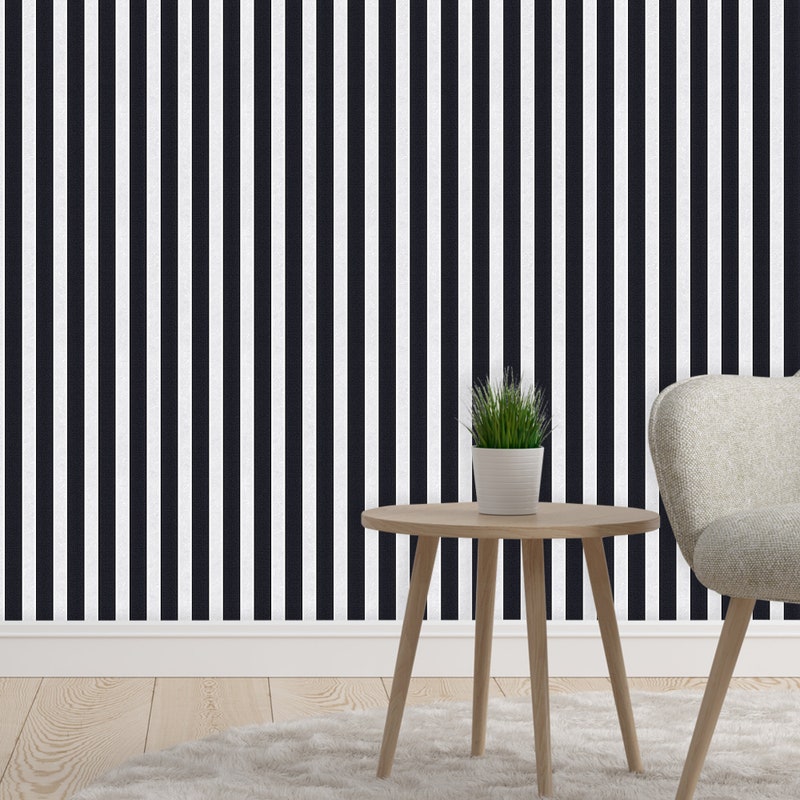 Vertical Stripe Wallpaper - Etsy