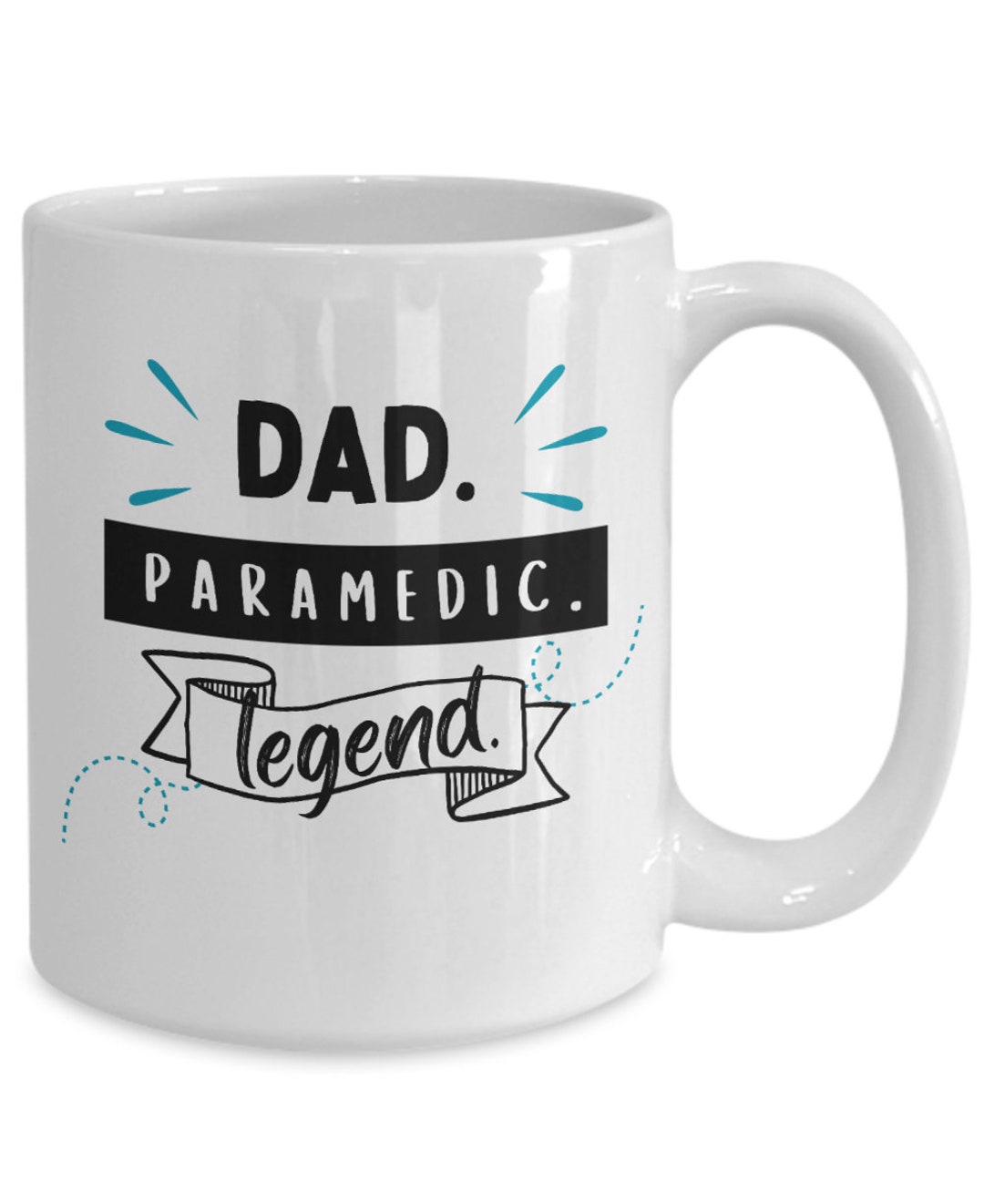 Paramedic Gift, Dad Paramedic Legend Father's Day Mug - Etsy