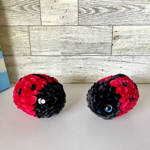 Ladybug No-sew Crochet Pattern Plush Ladybug Stuffed Animal Amigurumi ...