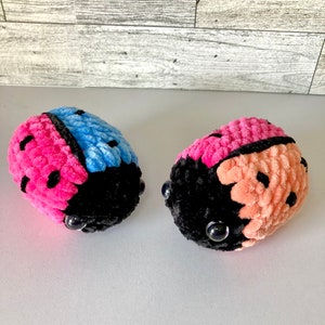 Ladybug No-sew Crochet Pattern Plush Ladybug Stuffed Animal Amigurumi ...