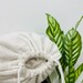 White Potli Bag | Reusable Drawstring Pouch, Lightweight Handmade Bag ...