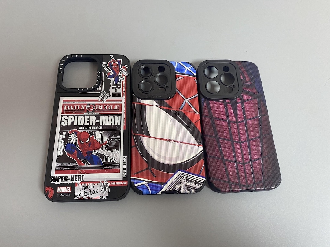 Superhero Phone Case Spider Pattern Phone Case for iPhone - Etsy