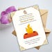 Navchandi Yagna Invitation Download Card | Editable Hindu Pooja E ...