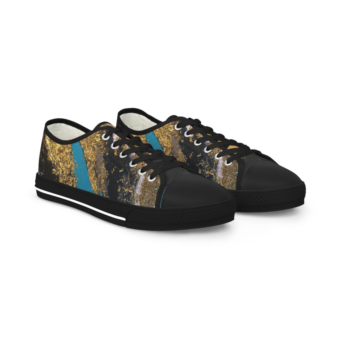Seaside Surfs - Men's Shoes - Low Rise Men's Sneakers Black - Footwear ...