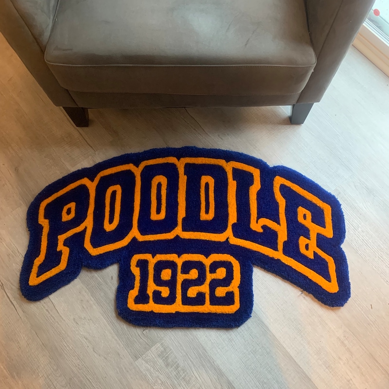 Poodle Rug - Etsy