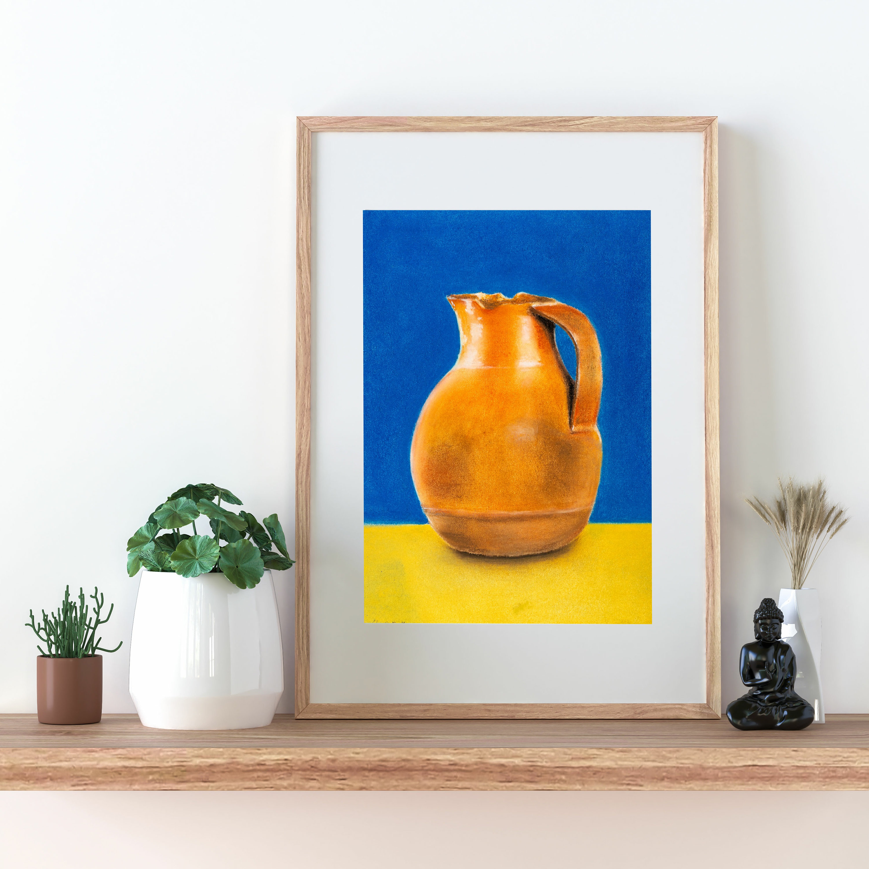 Clay Jar Art Painting,printable Original Clay Jar,clay Jar Kitchen ...