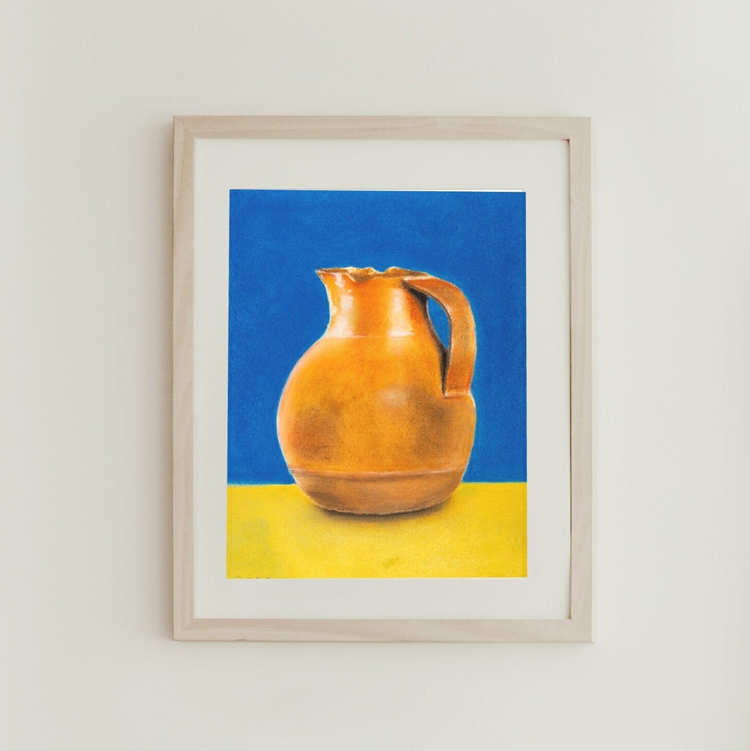 Clay Jar Art Painting,printable Original Clay Jar,clay Jar Kitchen ...