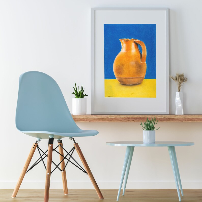 Clay Jar Art Painting,printable Original Clay Jar,clay Jar Kitchen ...