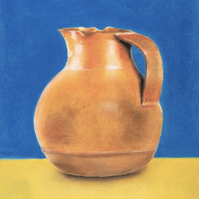 Clay Jar Art Painting,printable Original Clay Jar,clay Jar Kitchen ...