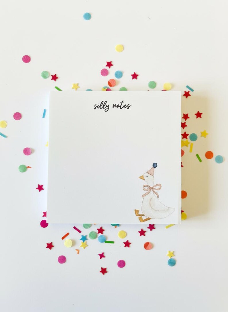 Personalized Silly Goose Golf Pencils With Notepads | Party Favor Set ...