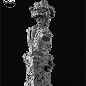 Custom Clicker Last of Us 3D Print Bust Sculpture Figure 0.3 - Etsy
