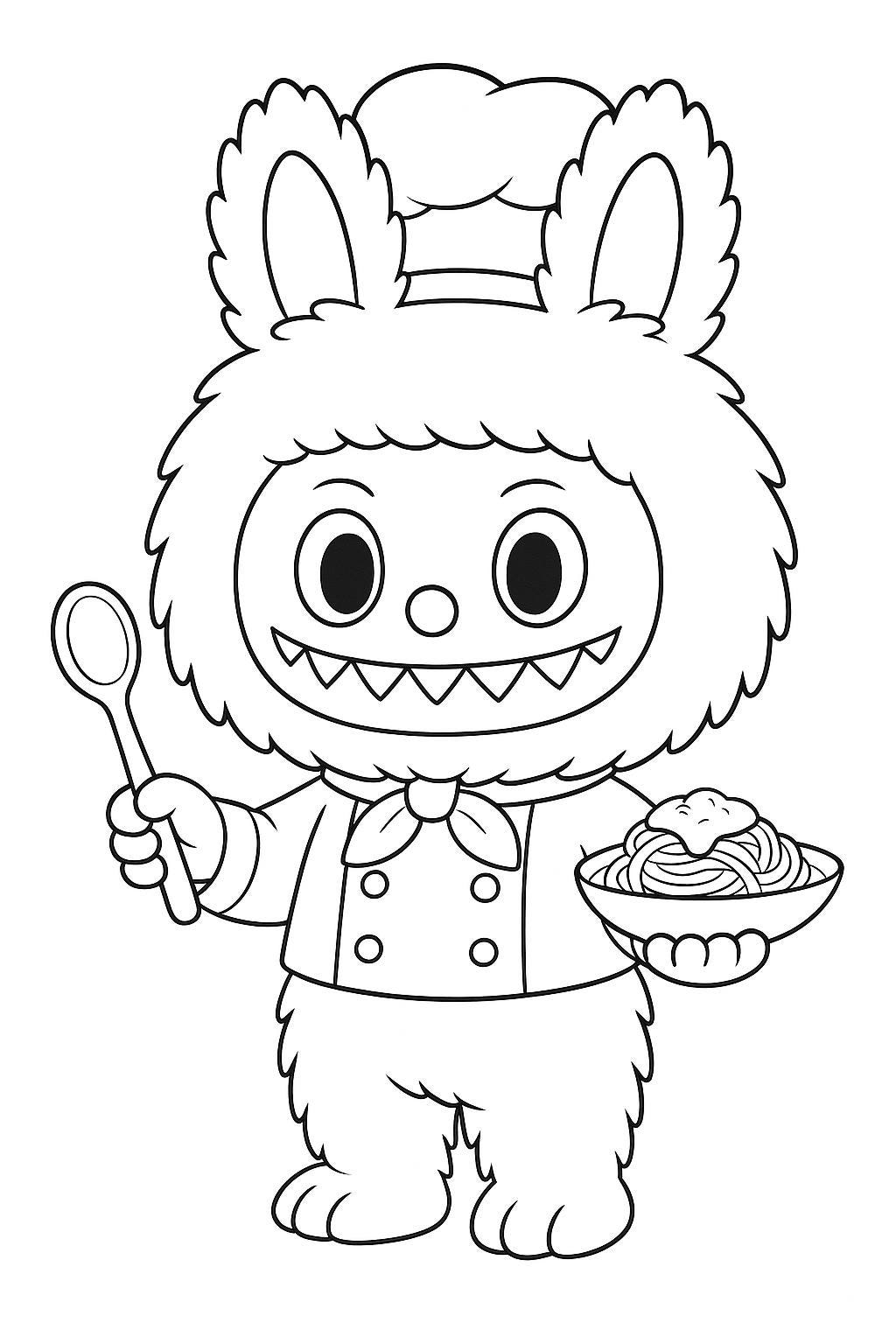 Colour Your Labubu | 20 Labubu Colouring Pages | Kids & Adults ...