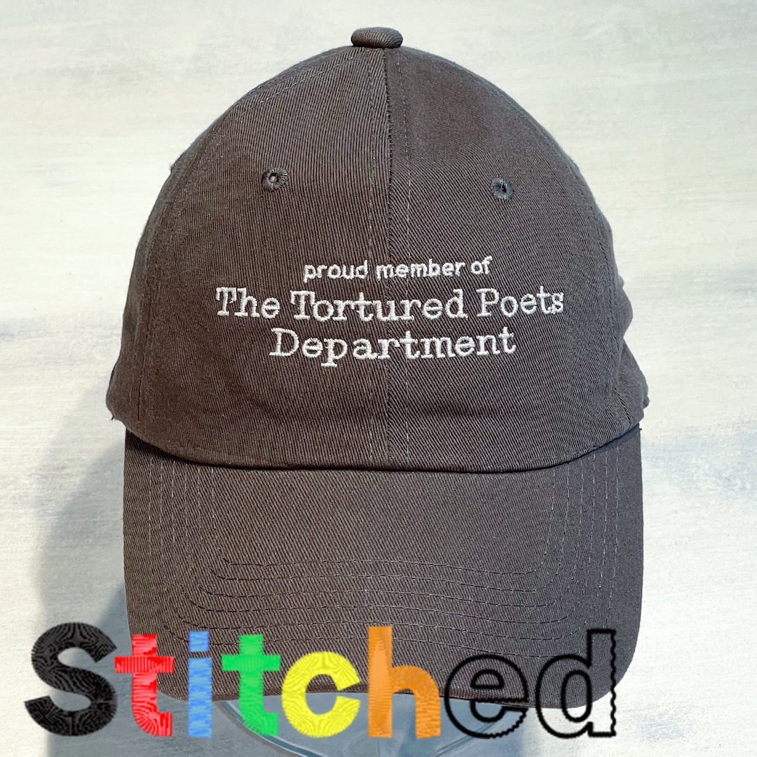 Proud Member of the Tortured Poets Department Embroidered Dad Hat TTPD ...