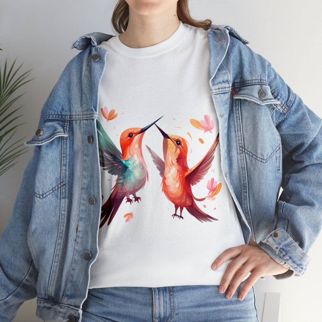 Unisex "hummingbirds" T-shirt - Etsy
