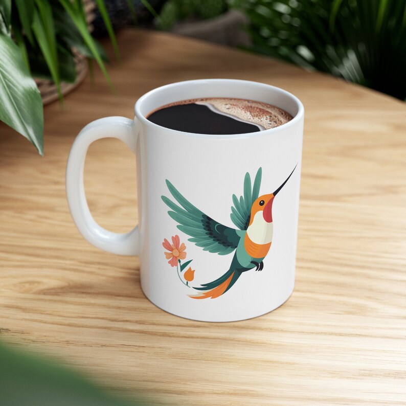 Hummingbird Coffee Mug, Bird Tea Cup, Great Gift Mug, Nature Lover Gift ...