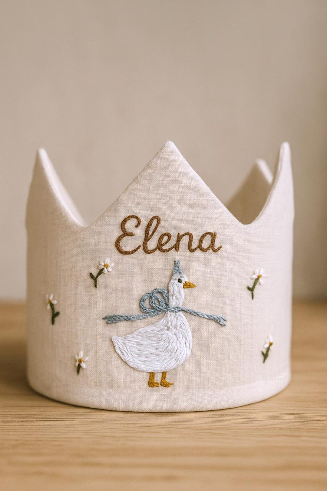 Personalized Silly Goose Birthday With Daisy Hand Embroidered Birthday ...