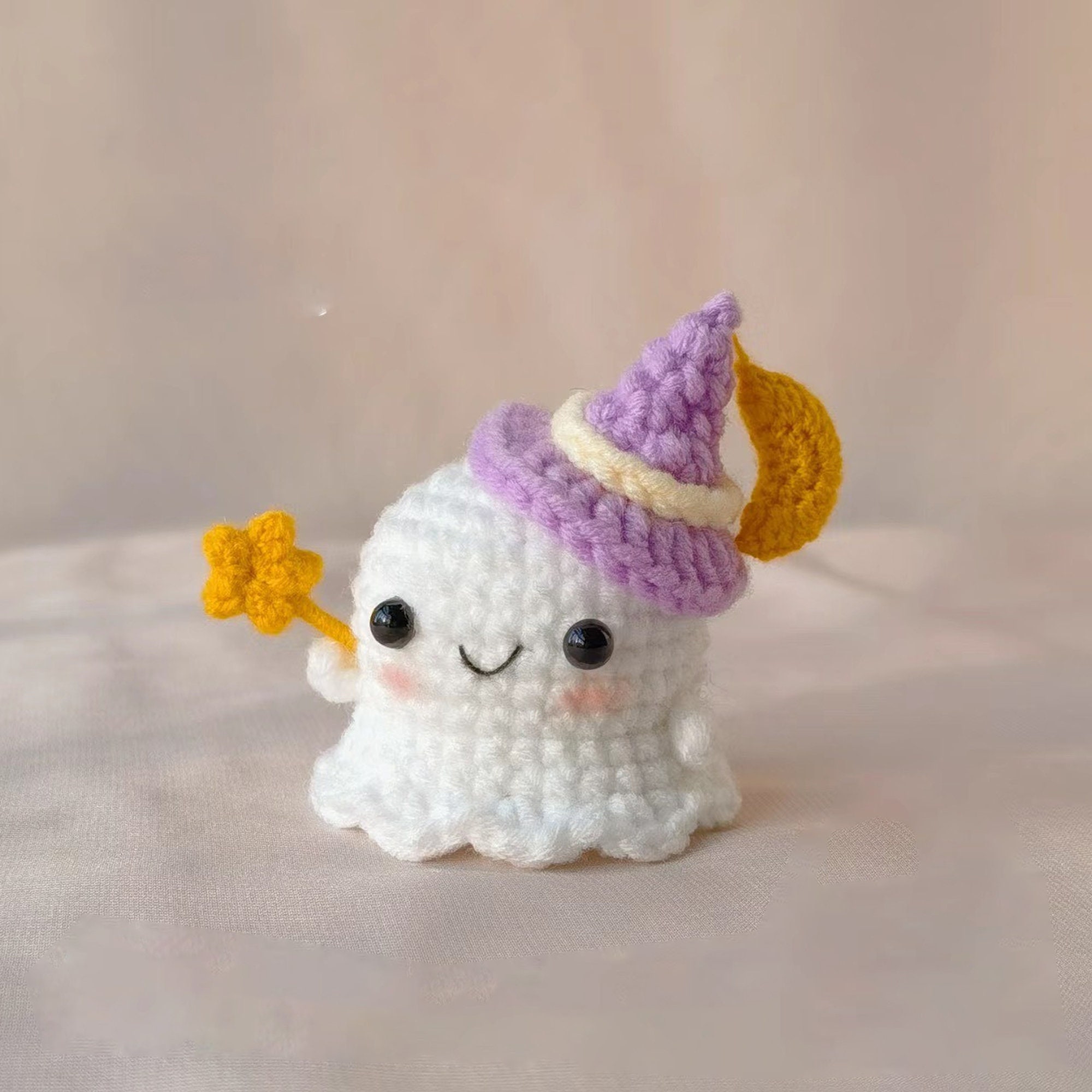 Cute Ghost Keychain,halloween Gift,cute Ghost Wear Hat Keychain ...