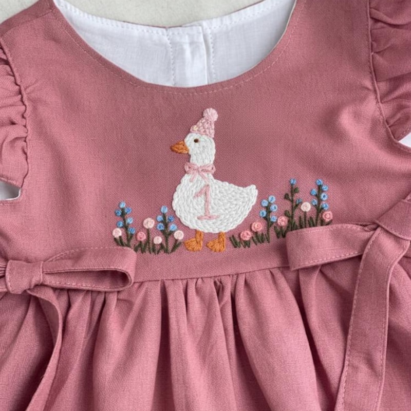 Goose Toddler Girl Clothing - Etsy UK