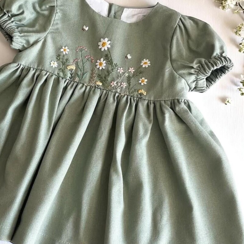Toddler Boho Cream Dress - Etsy