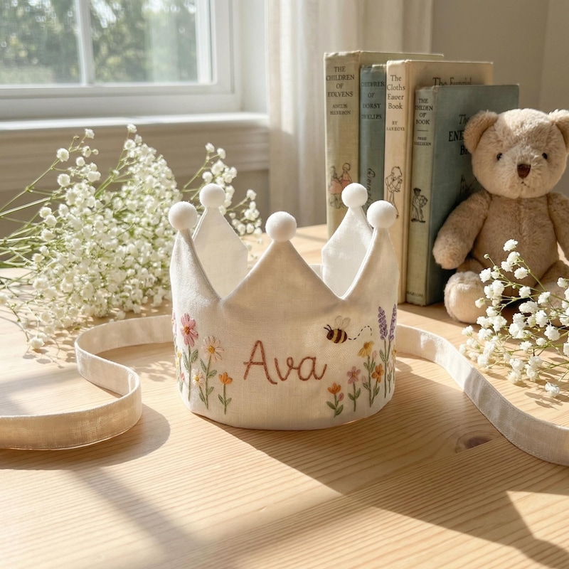 Bumblebee Birthday Crown - Etsy UK