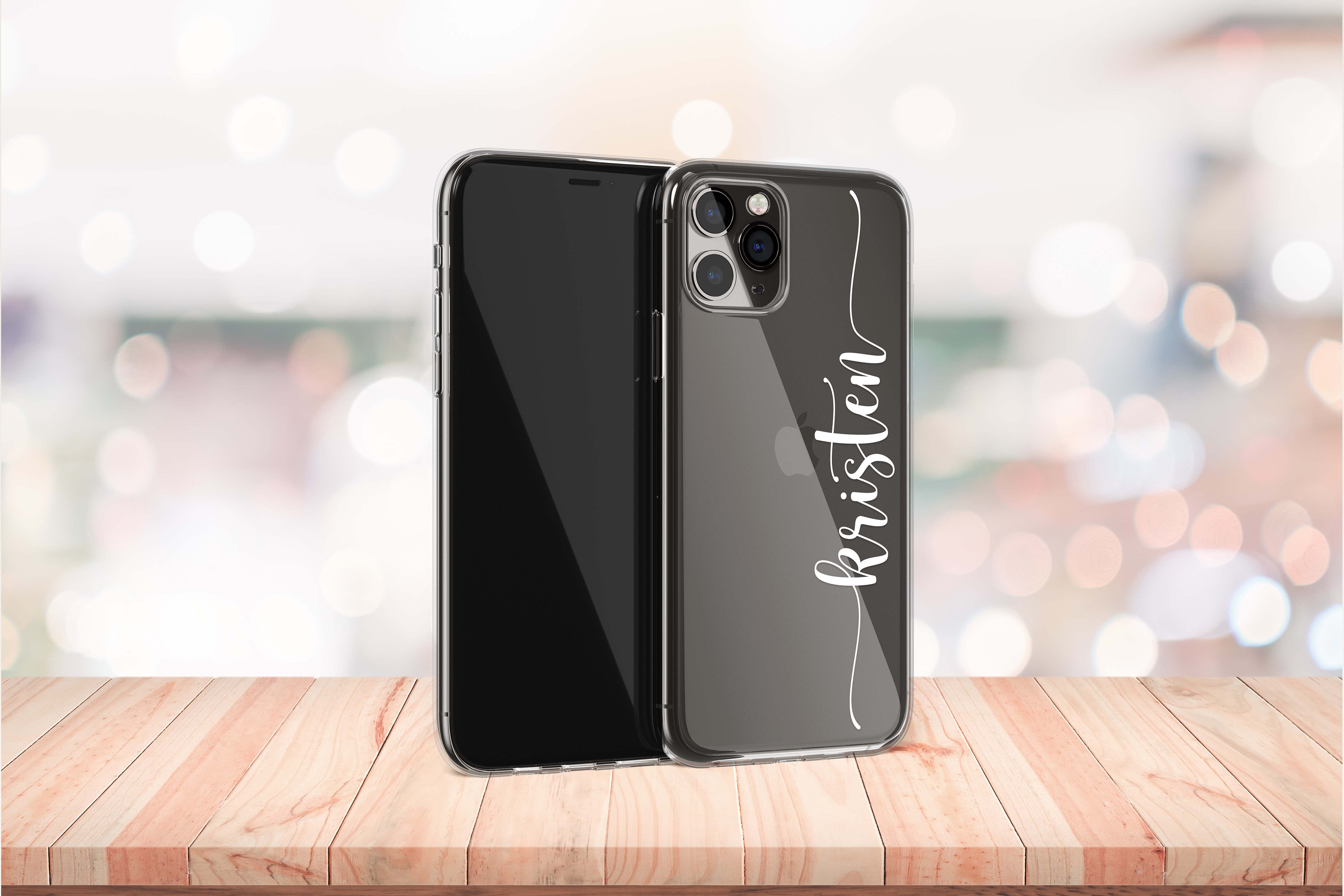 Name iPhone Case Clear iPhone 14 Case iPhone 7 8 Case Custom iPhone ...