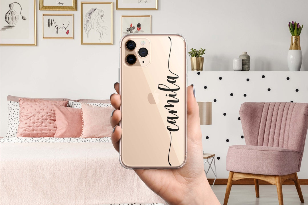 Name iPhone Case Clear iPhone 14 Case iPhone 7 8 Case Custom iPhone ...