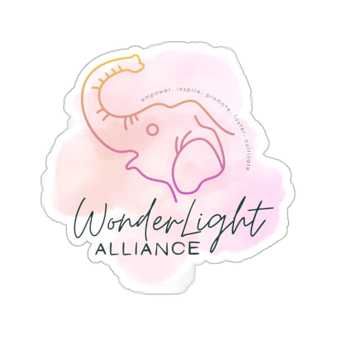 Wonderlight Aliance Logo INDOOR Kiss-cut Stickers - Etsy