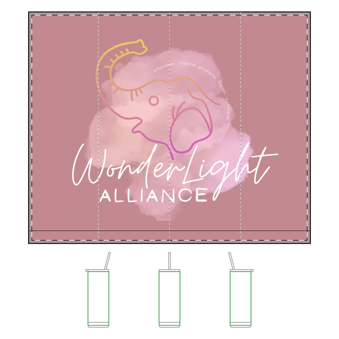Wonderlight Alliance Logo Maker Sip Tumbler, 20oz - Etsy