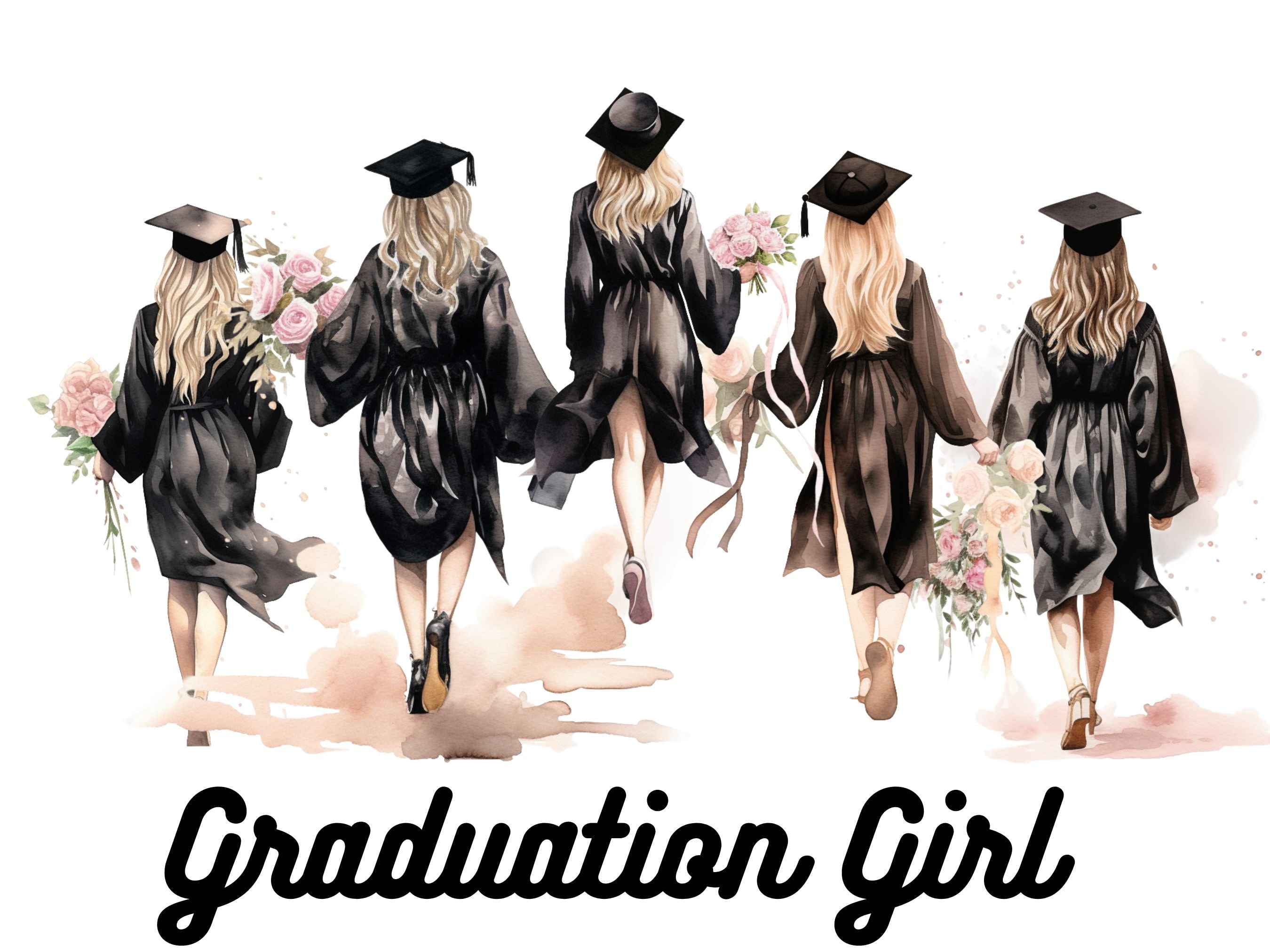 Graduation Girl Clipart, Clipart Graduation, Clipart Degré, 13 PNG De ...