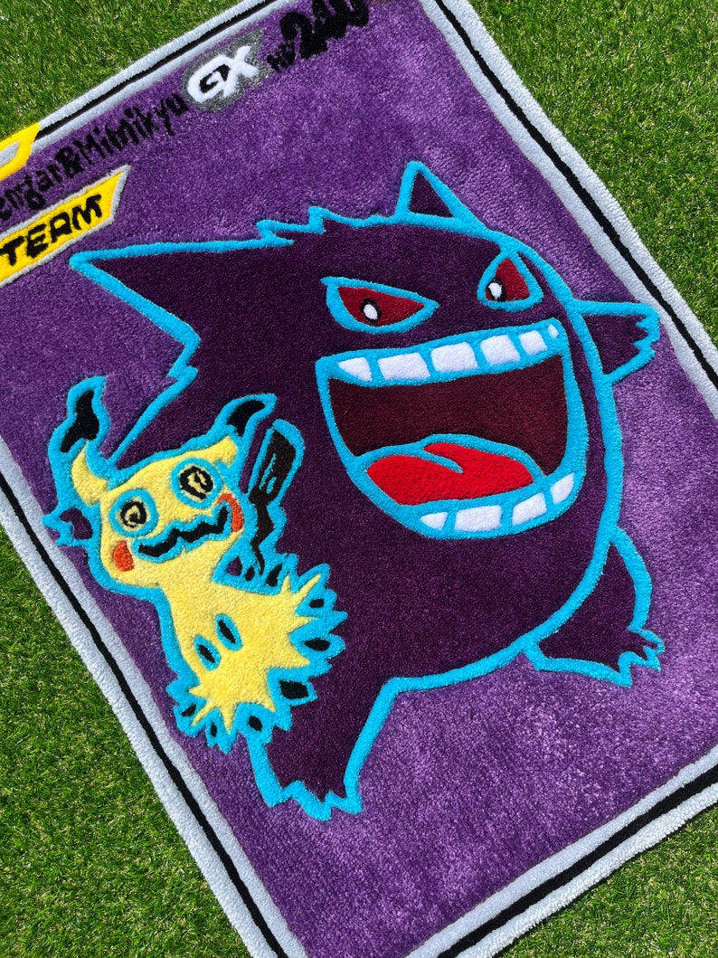 Custom Rug, Handmade Rug, Tufted Rug, Anime Rug, Gamer Rug, Floor Rug ...