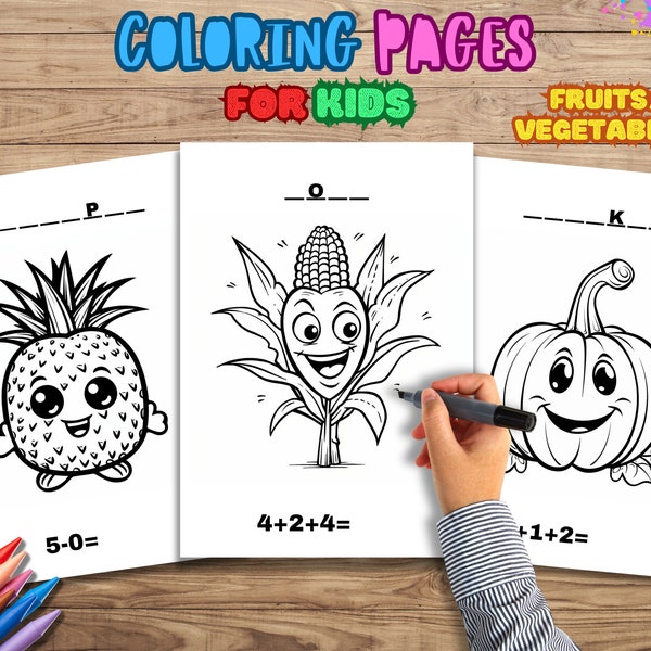 Vegetables Fruits - Etsy