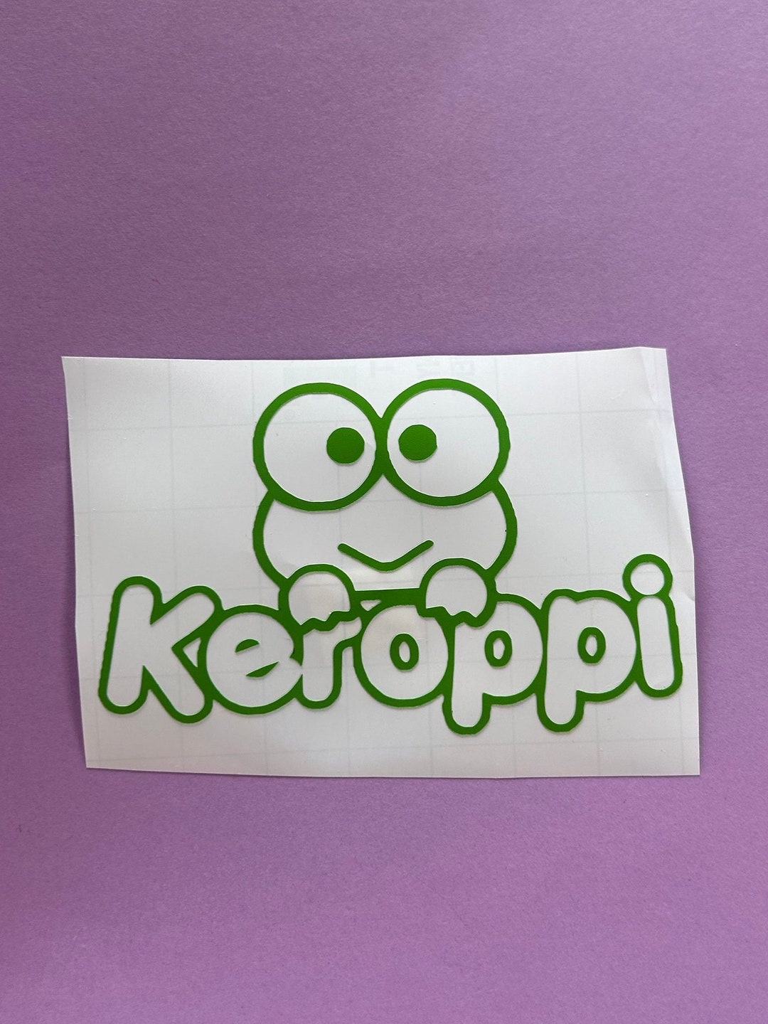 Free Shipping Keroppi Cute Decal Girl Fun Cute Decal Car Window Mirror ...